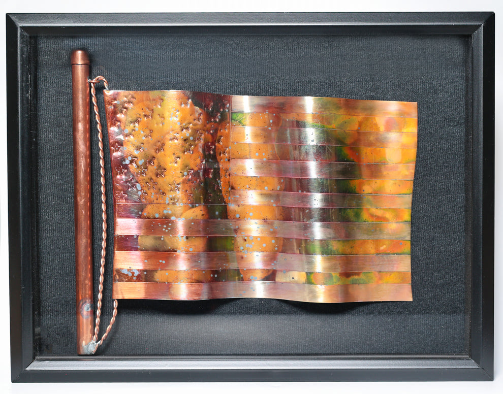Heat Patina Copper Flag – Pontorno MetalWorks