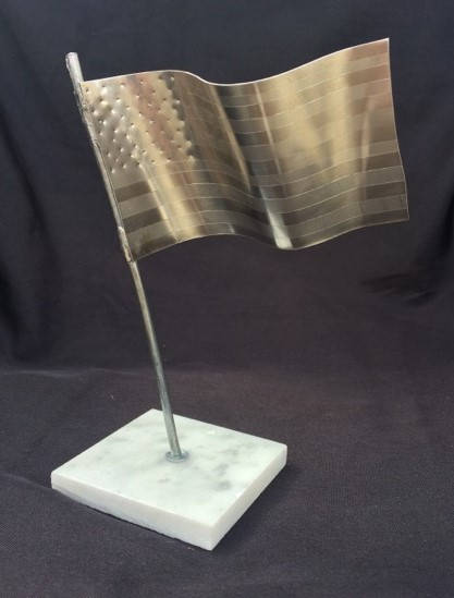 Stainless Steel American Flag Decor – PontornoMetalWorks